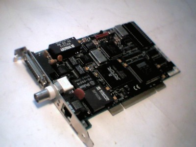 Adaptec ANA-6911/UC 10/100 fast ethernet card 110402-0405 BNC 15-pin RJ ...