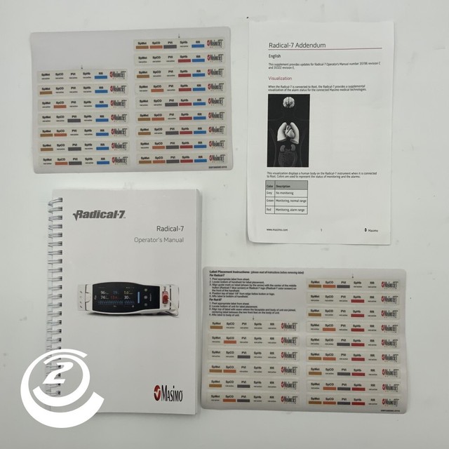 Masimo RDS7A Root Monitor with Radical 7 Pulse CO-Oximeter for sale ...