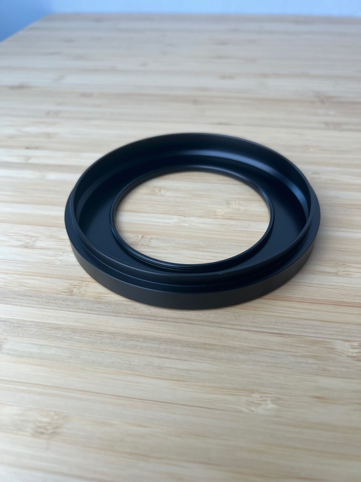 Bright Tangerine Threaded Adapter Ring for Clamp-On Matte Box (77 to ...