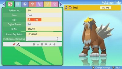 🌟Shiny Entei - Battle Ready | Pokemon Brilliant Diamond & Shining Pearl ...