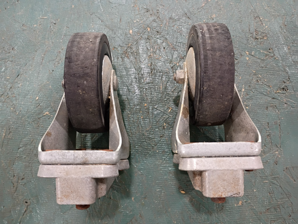 Ryobi BT3100 Table Saw Stand Caster Wheels w/ wedges also fits BT3000 w ...