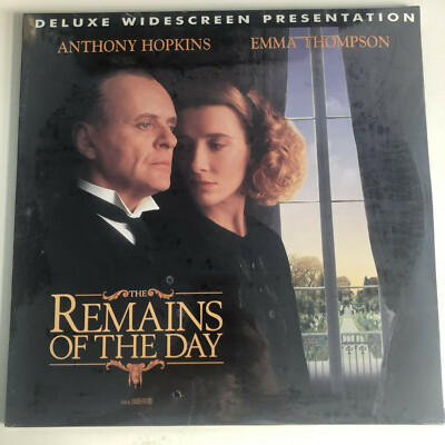 New and Sealed Remains of the Day Laserdisc Anthony Hopkins Emma ...