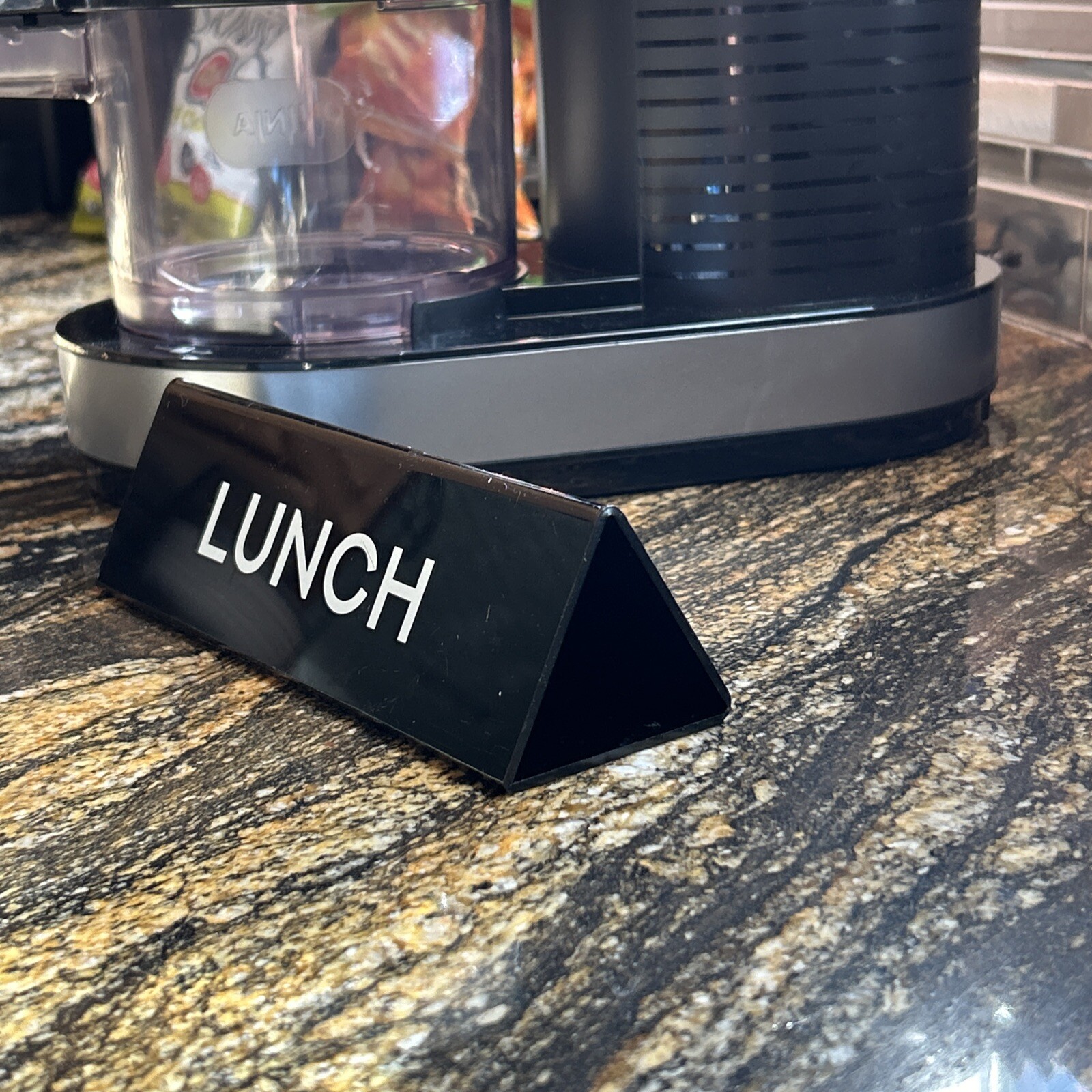 3 Sided DESK SIGN Novelty Desk BE BACK SOON, VACATION , LUNCH | eBay ...