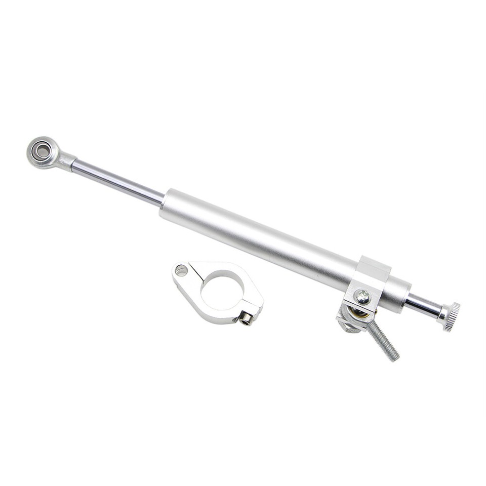 For Universal 330mm Steering Damper Stabilizer Linear Motorcycles ...