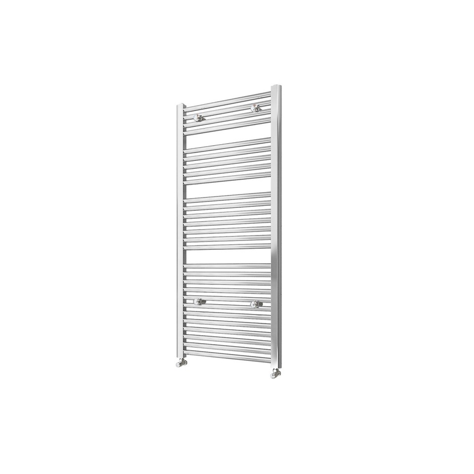 Bathroom Straight Heated Towel Rail Radiator Chrome White All Size Free ...