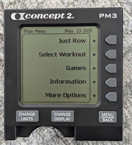 Concept2 PM3 Monitor for D/E Rowing machine. Excellent condition | eBay