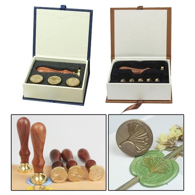 Vintage Seal Sealing Stamp Set W/ Copper Stamp Head Wedding | eBay