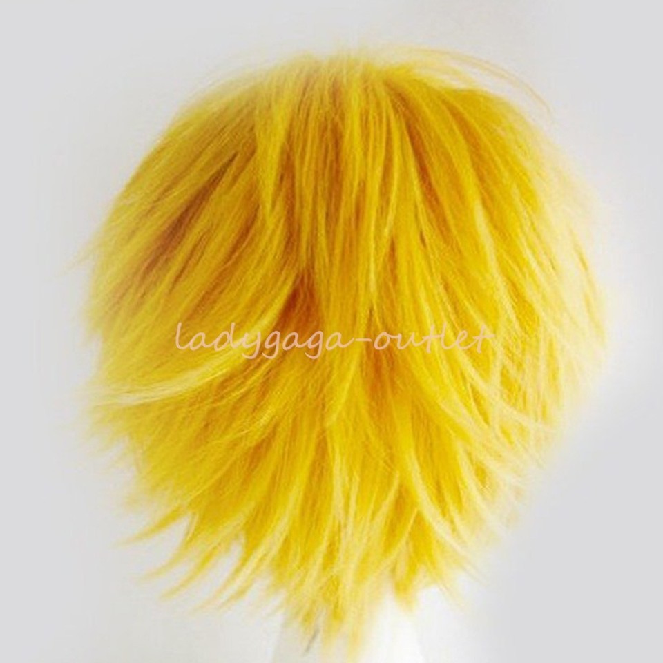 HOT SELL Fashion Cosplay Wig Short Straight Men Boy Cartoon Anime Party ...