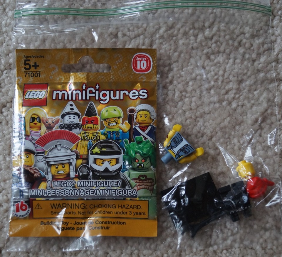 Lego MOTORCYCLE MECHANIC 71001 Collectible Series 10 Minifigures NEW | eBay