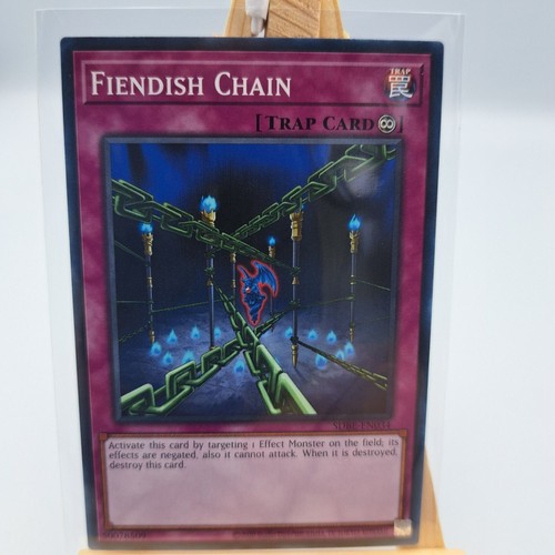 Yugioh TCG Single Card Fiendish Chain Trap #034 | eBay