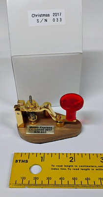 NEW Morse Express Special Limited Edition 2017 Christmas Morse Code Key ...