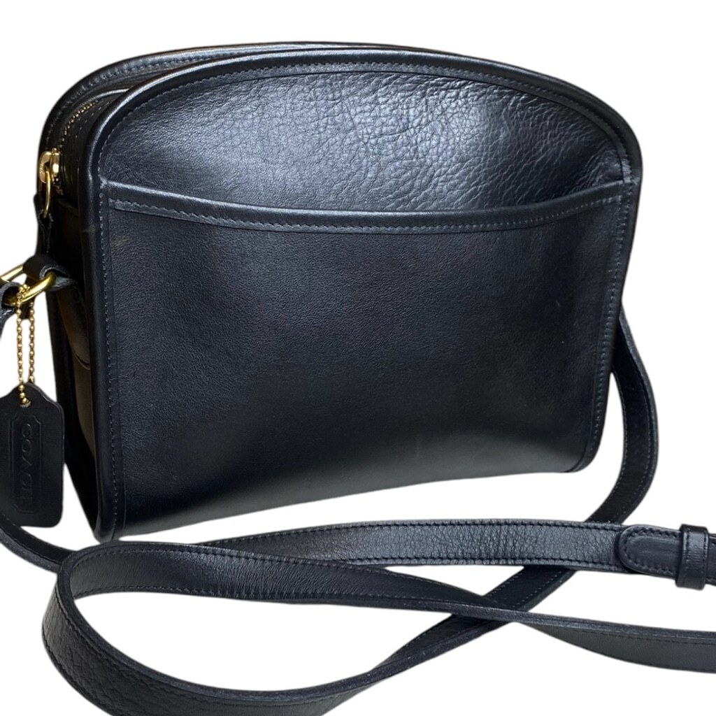 Coach Vintage Metropolis 9087 Black Leather Crossbody… - Gem