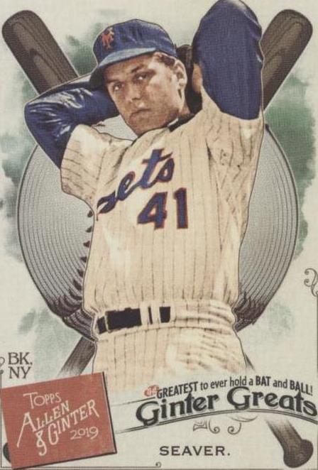 2019 Topps Allen & Ginter - Ginter Greats Tom Seaver #GG-41 for sale ...