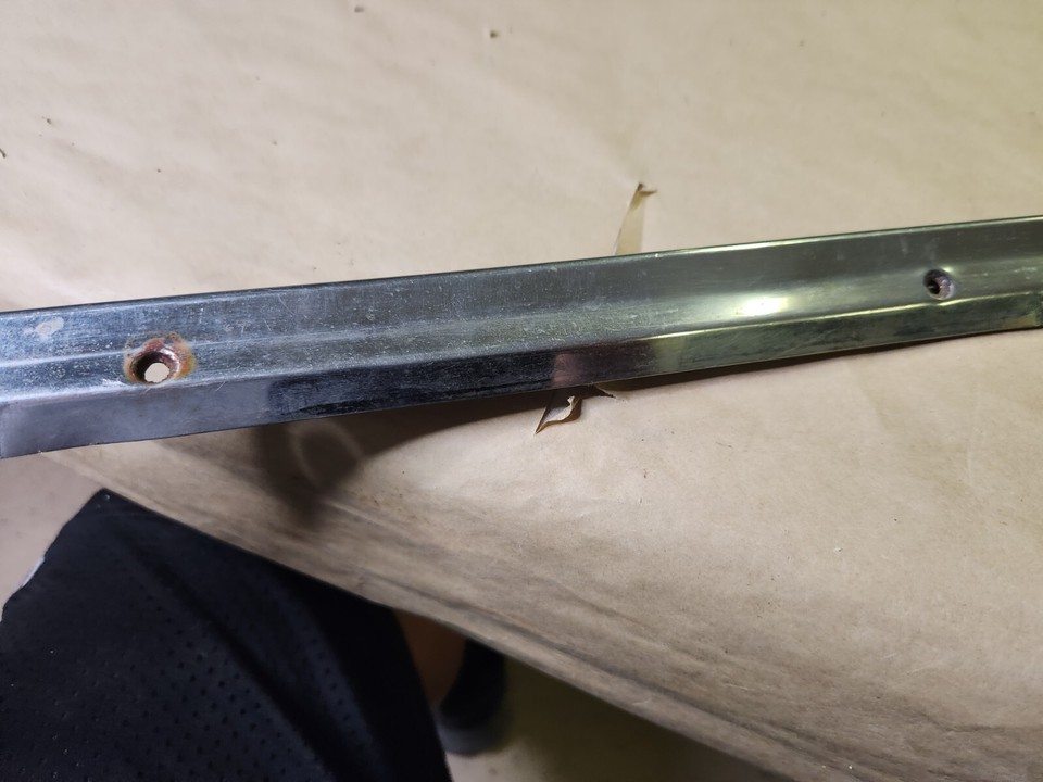 1955 1956 1957 Chevy Nomad Safari SS Over Door Drip Rail Trim Driver ...