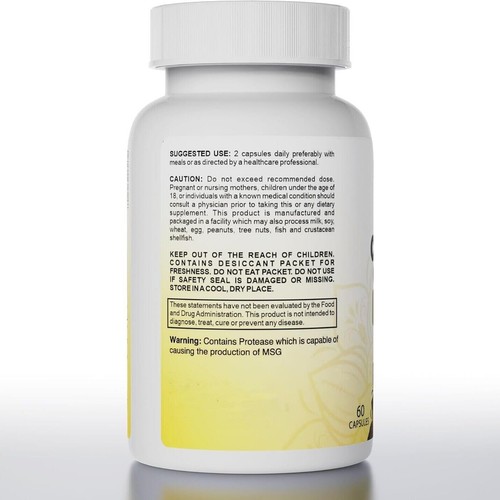 Candida Cleanse 60 Capsules - Gut & Colon Support, Natural Herbs for ...