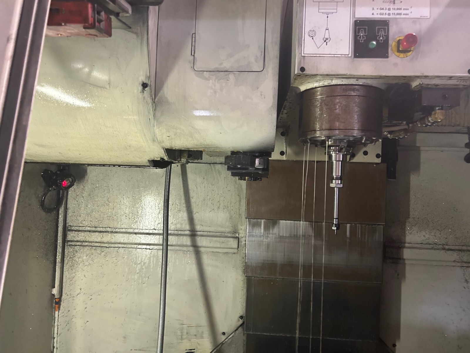 HURCO VMX-30 VMC w/4th Axis Kitagawa MR200 and probe system | eBay