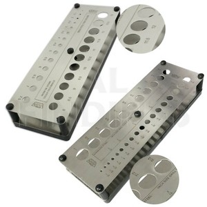 S Steel Drill Gauges Stand metric & Imperial gauge 25 sizes Storage ...