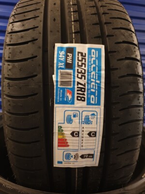 NEW ACCELERA PHI SPORT 255/35 ZR18 XL 94Y UHP A/S 255 35 18 2553518 C+C ...