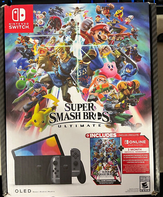 Nintendo Switch OLED Model: Super Smash Bros Ultimate Bundle Limited ...