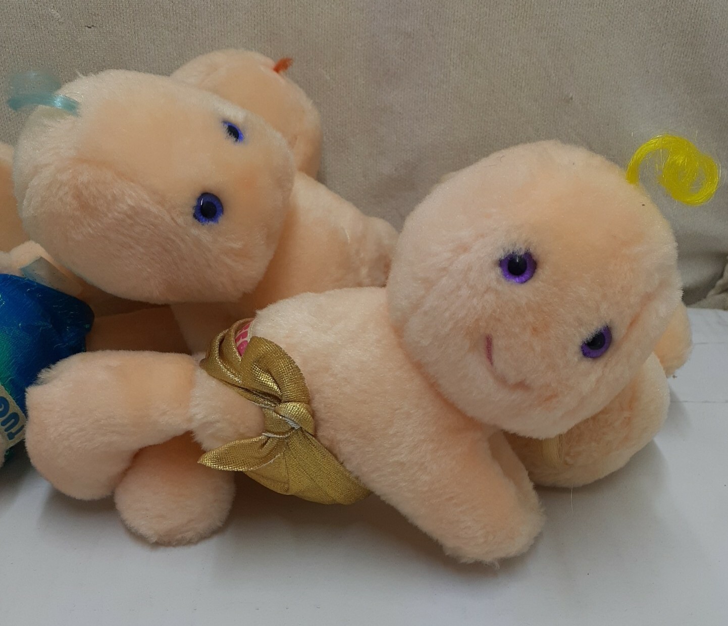 Kenner Hugga Bunch Baby Lot 5 Fluffer Tuggins gigglet Hallmark plush ...