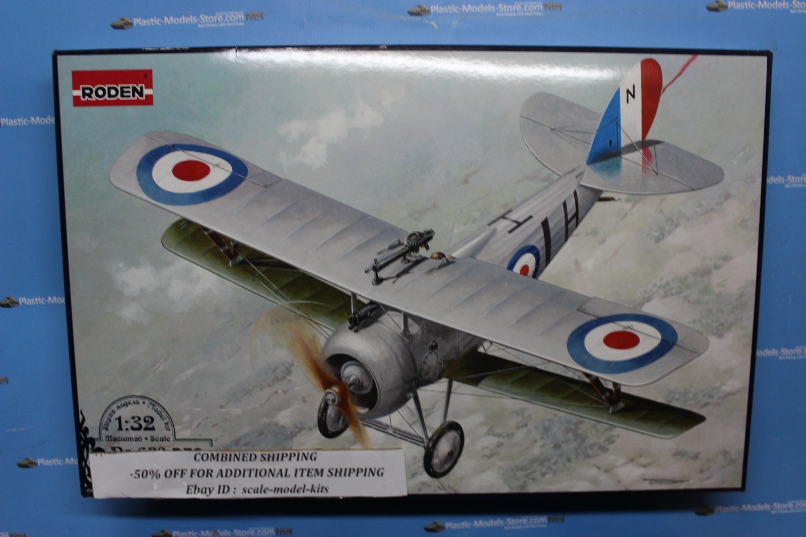 Roden 630 - 1/32 - Nieuport 27C1 fighter-biplane WWI plastic model kit ...