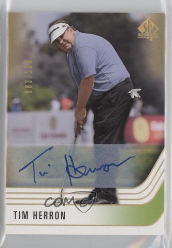 2021 SP Authentic - Auto Limited #16 Tim Herron /100 (AU) for sale ...