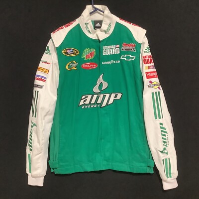 Rare Adidas Dale Earnhardt Jr Jacket 25th Anniv. NASCAR Sprint Cup Amp ...