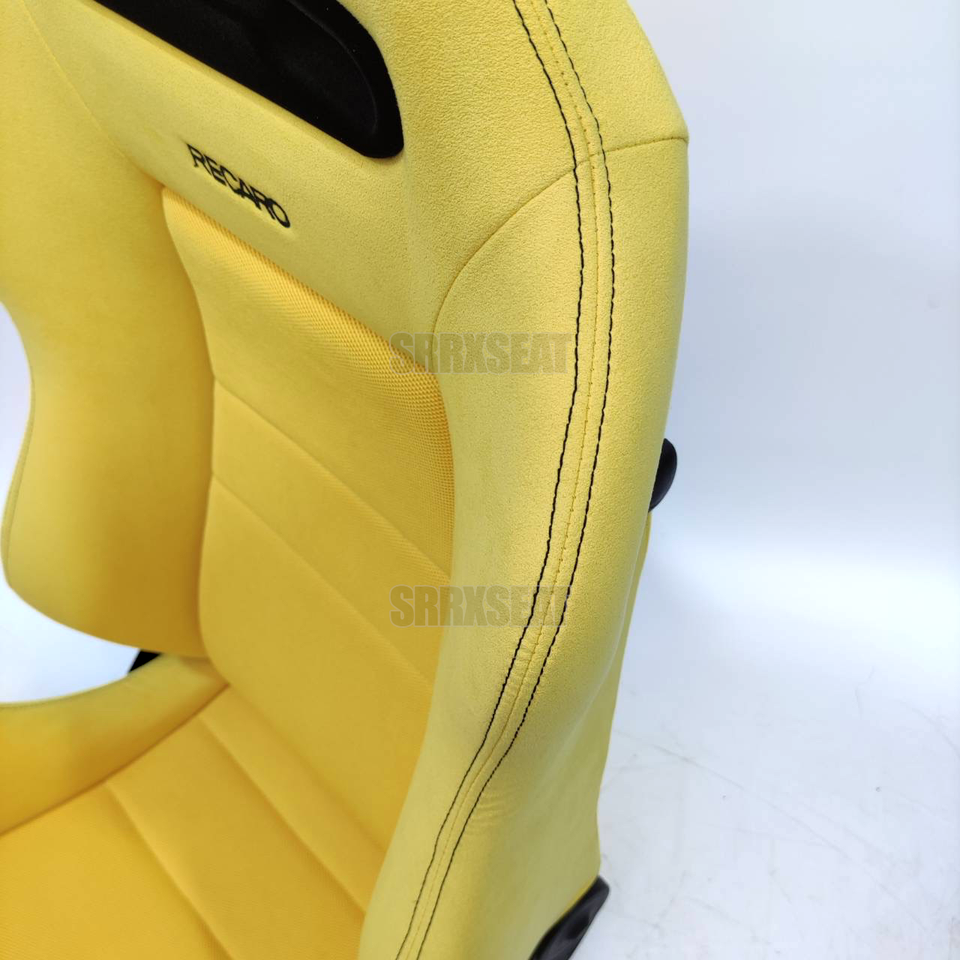 【1 PAIR】AUTHENTIC RECARO SR3 INTEGRA DC2 YELLOW【US LOCATION NO CUSTOMS ...