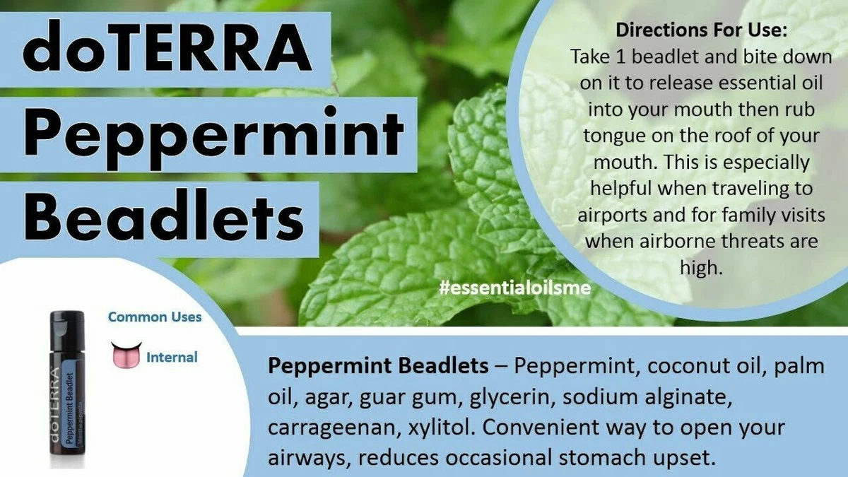 Doterra Peppermint Beadlets