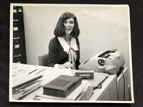 REAL PHOTO 1958 Canton Repository Newspaper Interior Employee ...