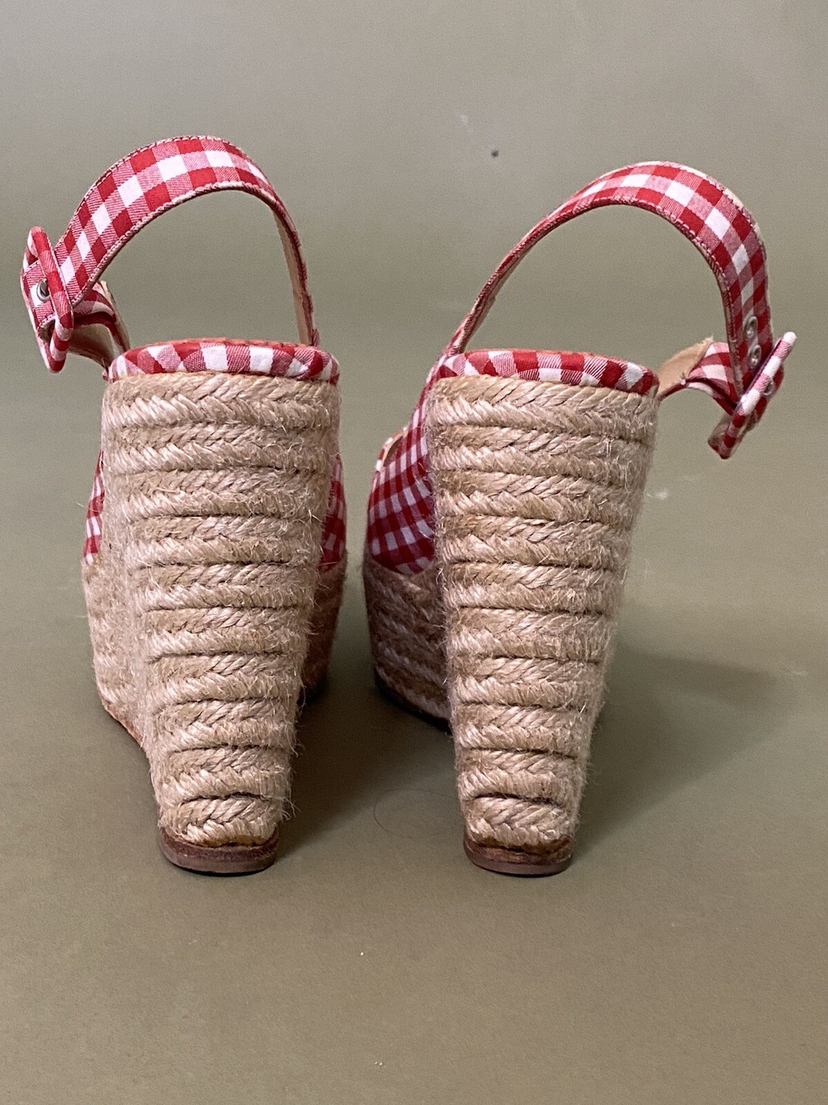 Christian Louboutin Platform Wedge Sandals Espadrill … - Gem