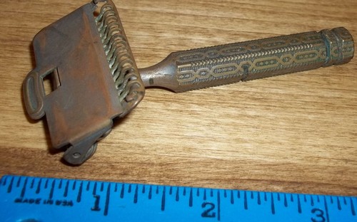 Vintage Ever Ready Single Edge Safety Razor - Early 1900's ...