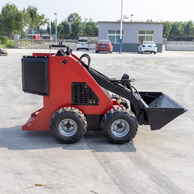 Local pick up Wheel Type loaders with 13.5HP B&S Engine Mini Skid Steer ...