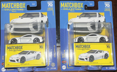 2023 Matchbox Premium Collectors Series / 2012 Lexus LFA Lot Of 2! | eBay