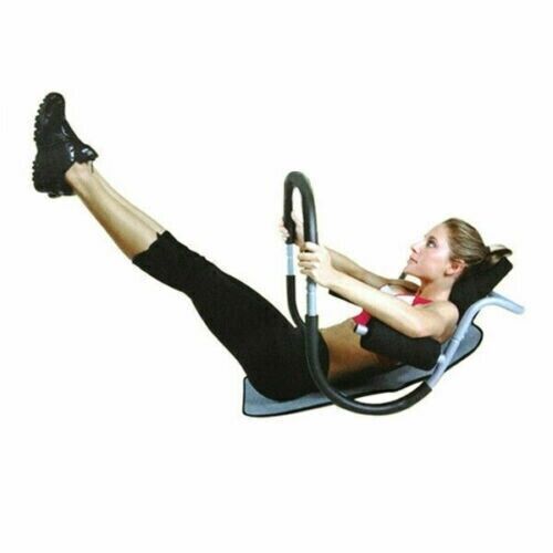 Home Gym Fitness AB Roller Abdominal Crunch Exercise Machine Situp ...
