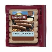 Johnsonville Stadium Style Smoked Brat - 6 per pack -- 10 packs | eBay