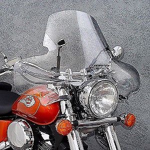 National Cycle Plexistar 2 Windshield Fairing Clear For 7/8" Handlebars ...