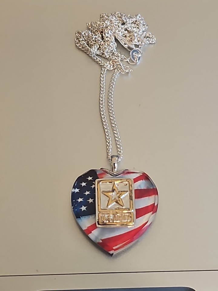 Vintage Necklace & PendentArmy Strong Sterling Silver 925 | eBay