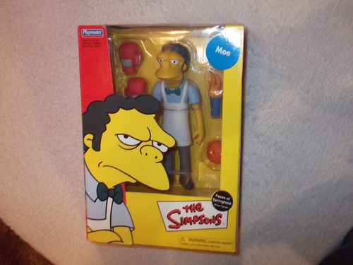 2002 The Simpsons Faces of Springfield Moe Deluxe Figure | eBay