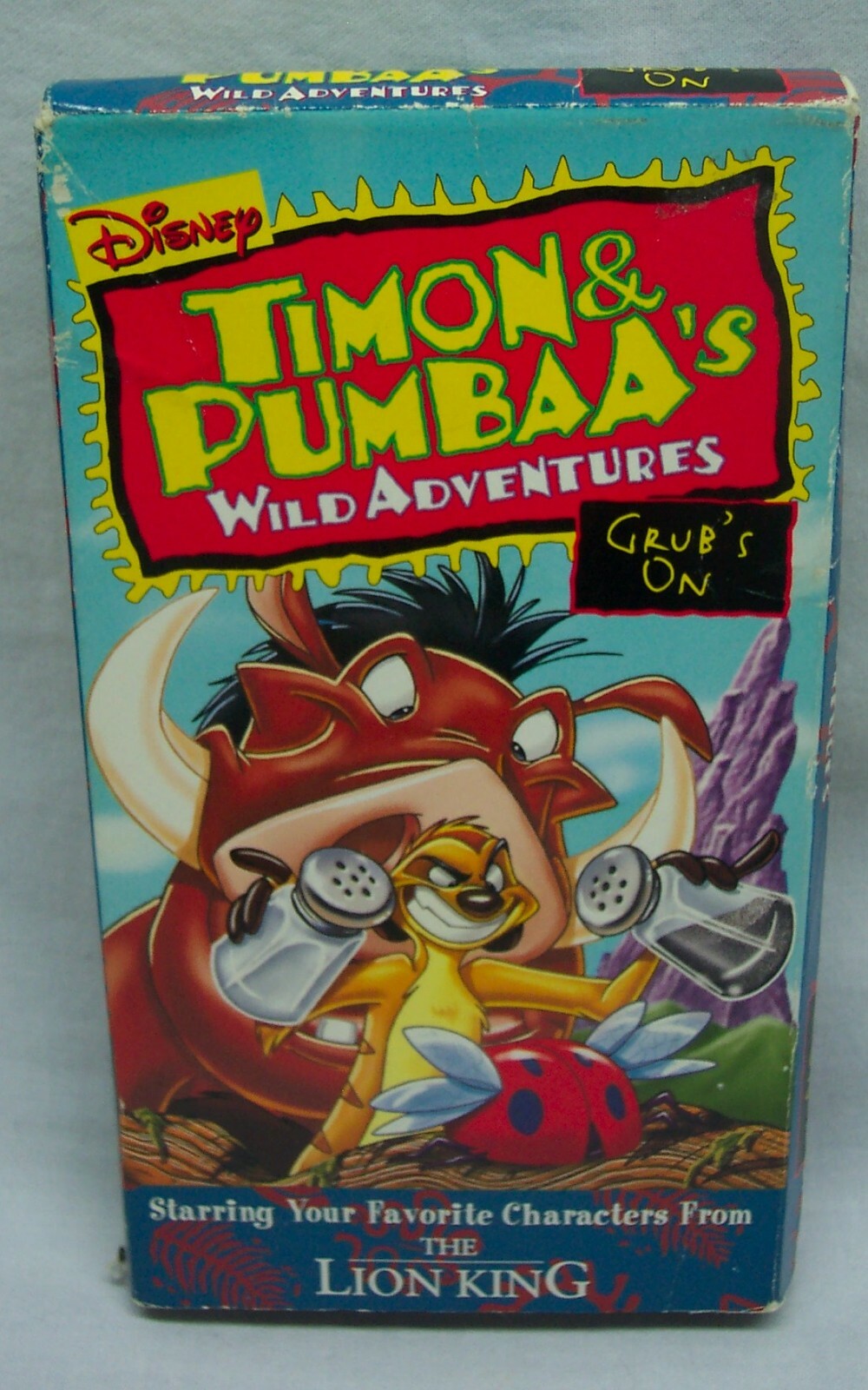 Walt Disney's TIMON & PUMBAA'S WILD ADVENTURES Grub's On VHS VIDEO ...