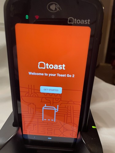 Toast Go 2 Handheld Tablet POS Point of Sale TG200 LOOKS great USED 4 ...