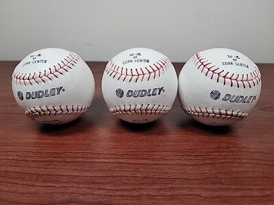 3 Dudley Softball Slow Pitch Cork Center Official Restricted Flight ...