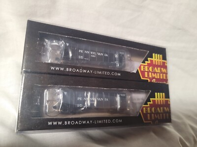 Broadway Limited N Scale N&W Pennsylvania PRR H2A Hopper 2-Car Pack B ...
