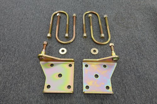 Fits Mopar 8 3/4" Dana 60 8.75 Shock Plate Leaf Spring Mounts/U bolts 3 ...