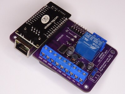 WT32-ETH01 - WS2811/WS2812 LED Driver Board - WLED - FastLED - 5V/12V ...