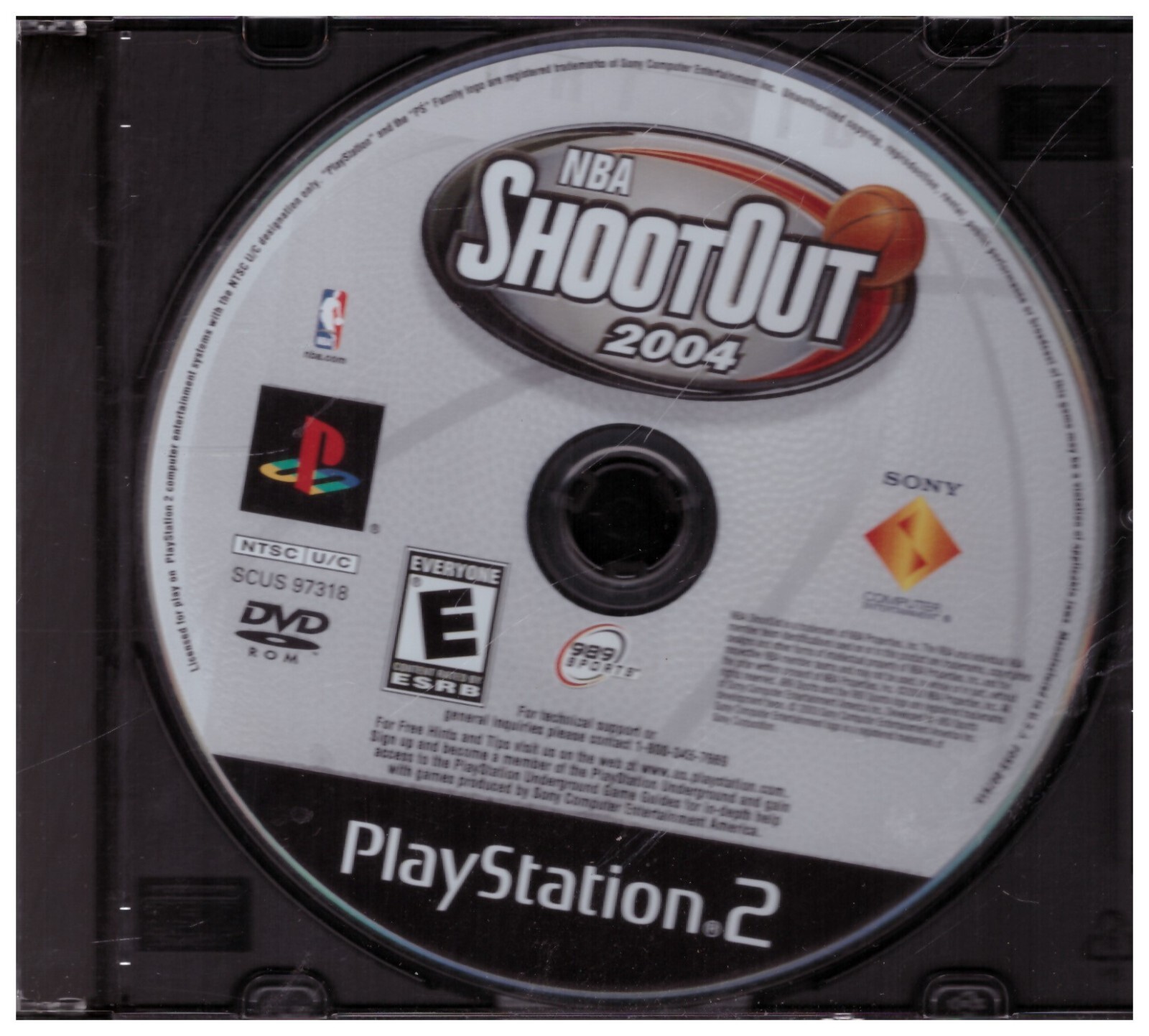 NBA Shootout 2004/ NBA Live 2004 Sony Playstation 2 PS2 Game 2 Discs ...