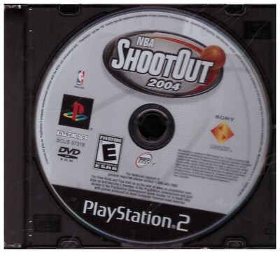 NBA Shootout 2004/ NBA Live 2004 Sony Playstation 2 PS2 Game 2 Discs ...