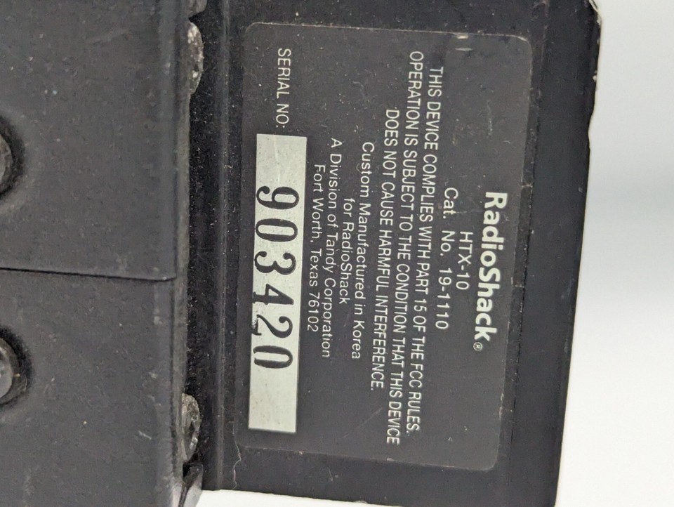 Radio Shack HTX-10 Ten Meter Mobile Transceiver | eBay