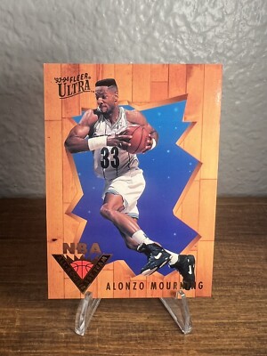 1993-94 Fleer Ultra All Rookie 1st Team #4 ALONZO MOURNING Charlotte Hornets | eBay