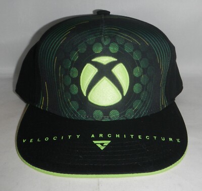 Microsoft Xbox Velocity Architecture Baseball Hat Cap | eBay